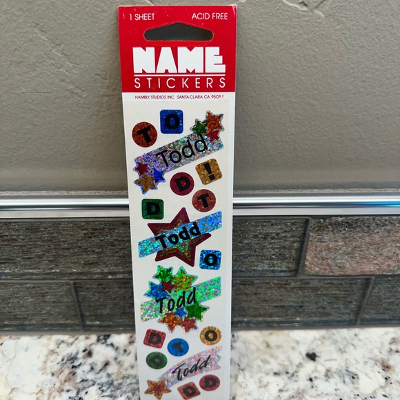 hambly | Other | New Sealed Hambly Studios Vintage Prismatic Name ...